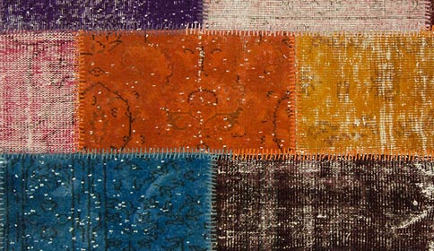 Kilim Rugs, Overdyed Vintage Rugs, Hand-made Turkish Rugs, Patchwork ...