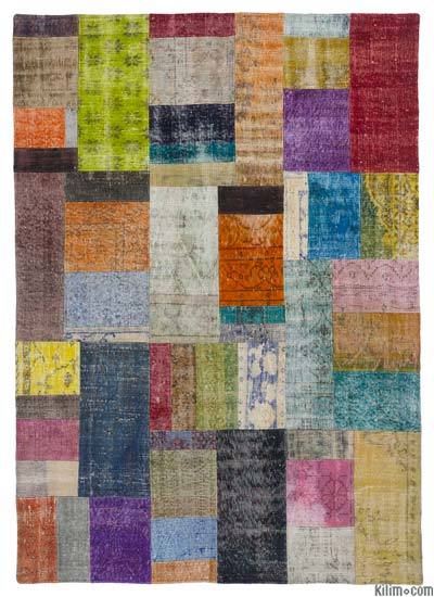 Kilim Rugs, Overdyed Vintage Rugs, Hand-made Turkish Rugs, Patchwork ...