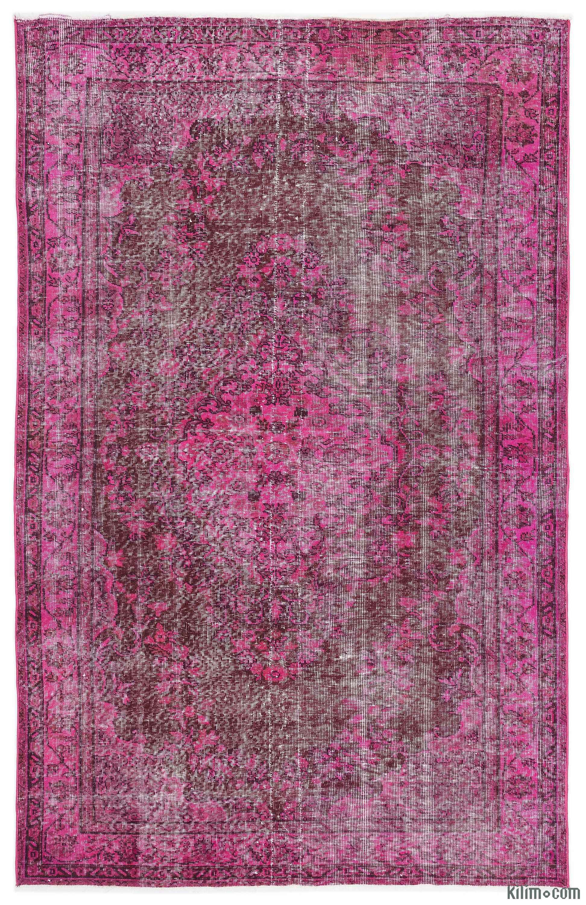 Overdyed Rugs | Kilim Rugs, Overdyed Vintage Rugs, Hand-made Turkish ...